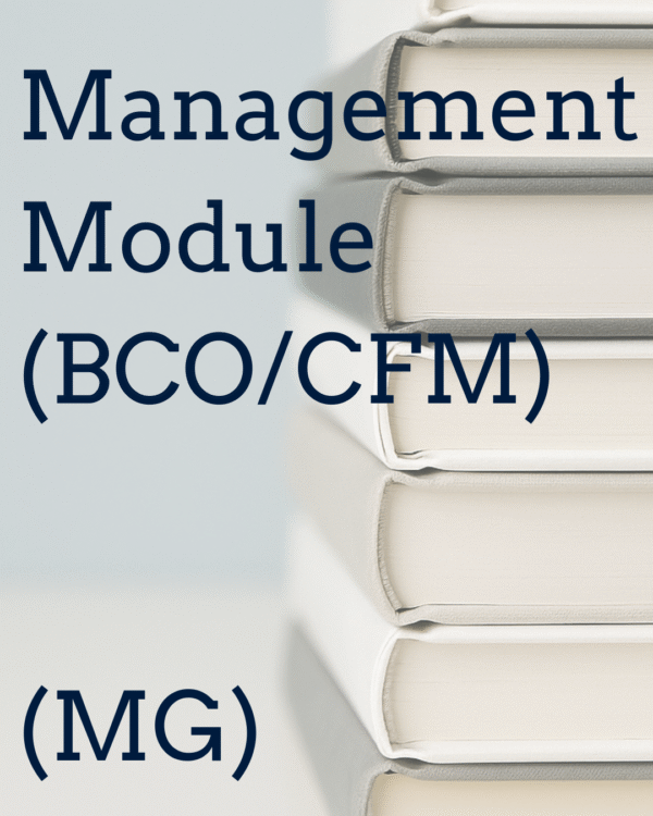 ICC Management Module – Exam Prep – BuildingCodePros